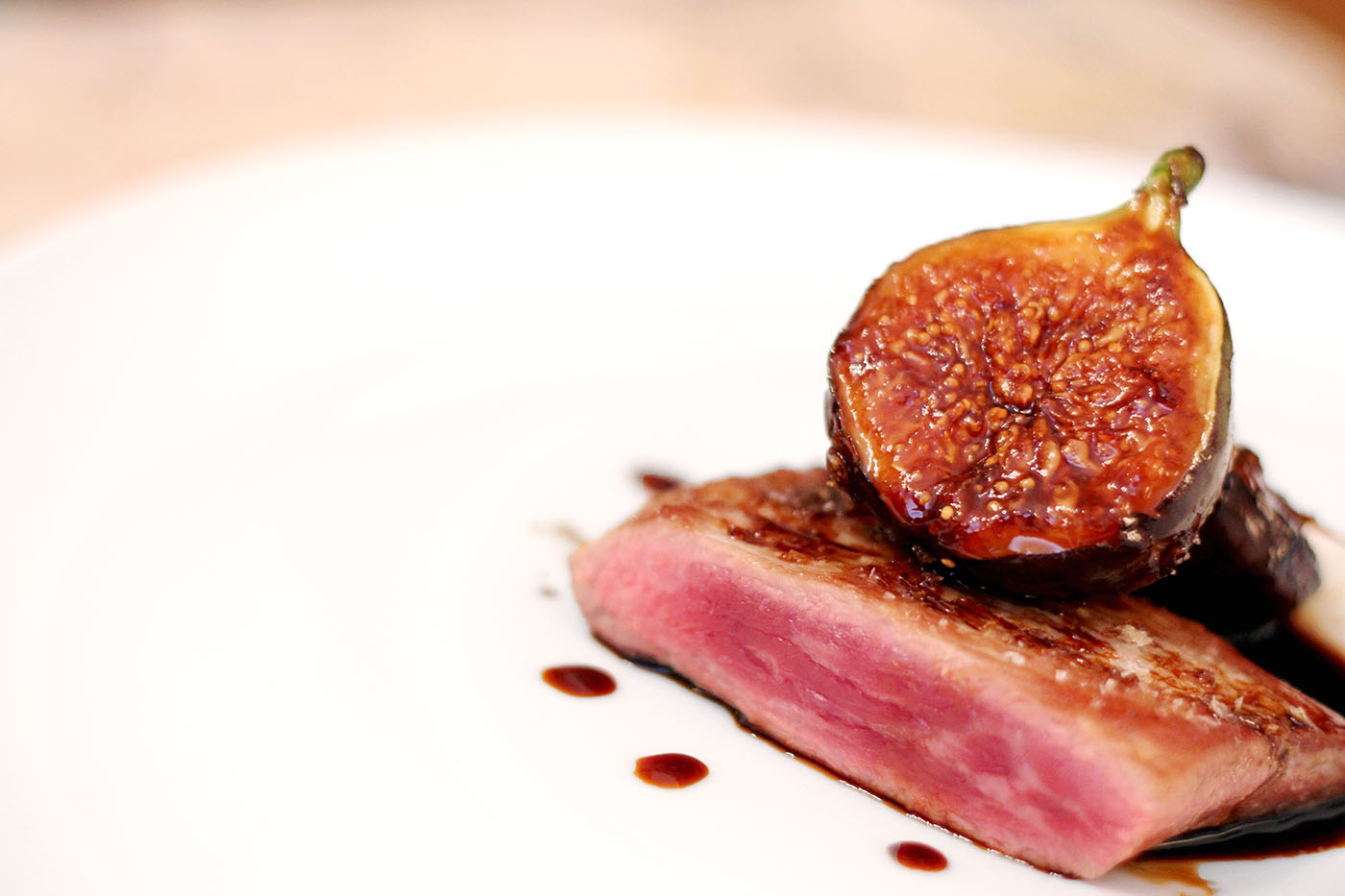 Secreto Ibérico with Caramelised Figs and Oloroso Reduction | Basco ...