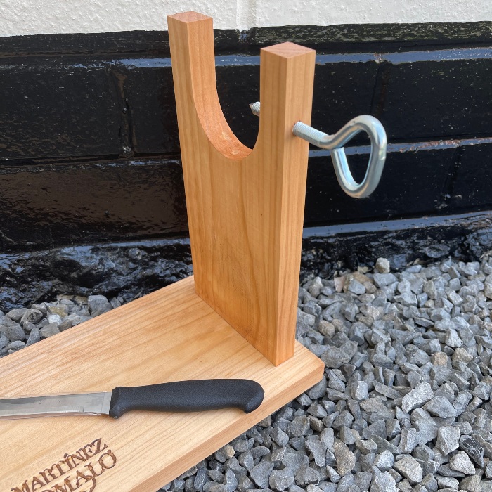 Spanish Ham Stand and Knife - Serrano Ham Stand | Basco