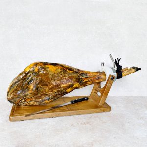 Serrano Ham Carving Sets - Iberico Ham Stand and Ham Knife | Basco