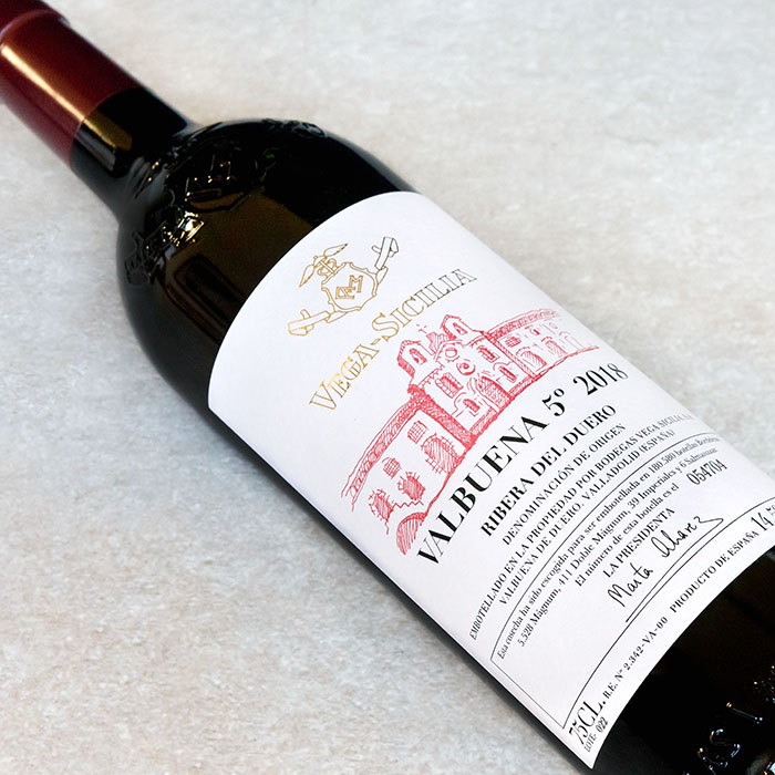 Vega Sicilia Valbuena 5° | Spanish Red Wine | Basco